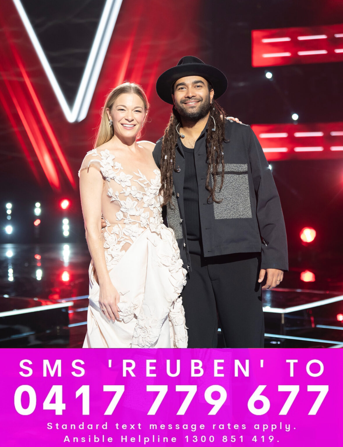 VOTE FOR REUBEN TO WIN THE VOICE AUSTRALIA – LeAnn Rimes